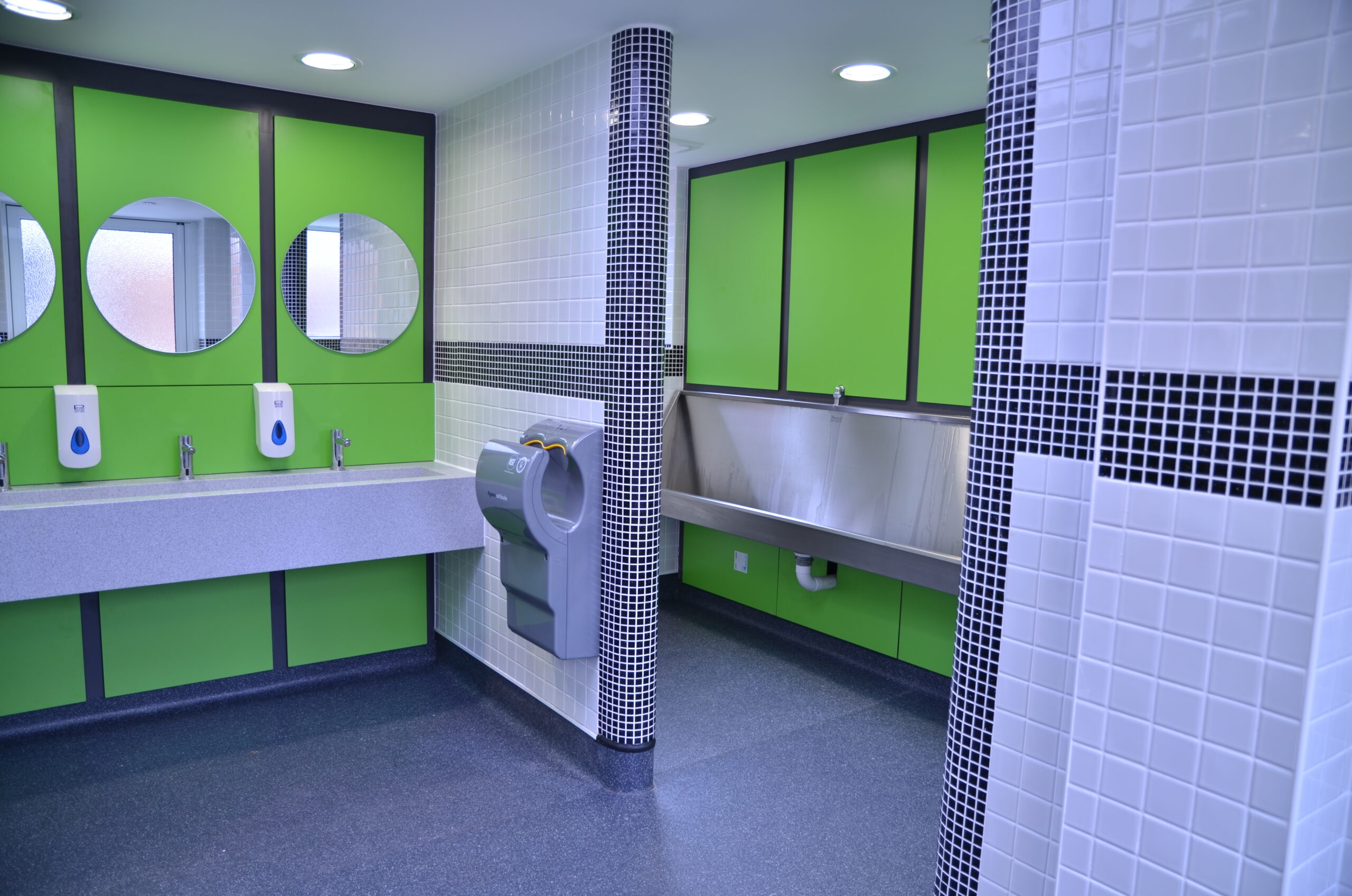 Turnkey washroom solutions for schools - Interfix Washrooms